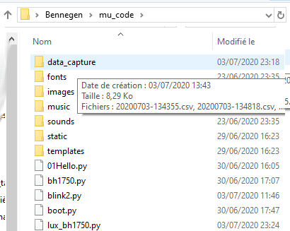 Exploitation par tableur [Outils et langages de programmation]