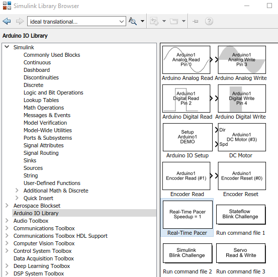 Base De Temps Piloter Une Carte Arduino Avec Matlab Simulink Prototypage Dun Ventilateur